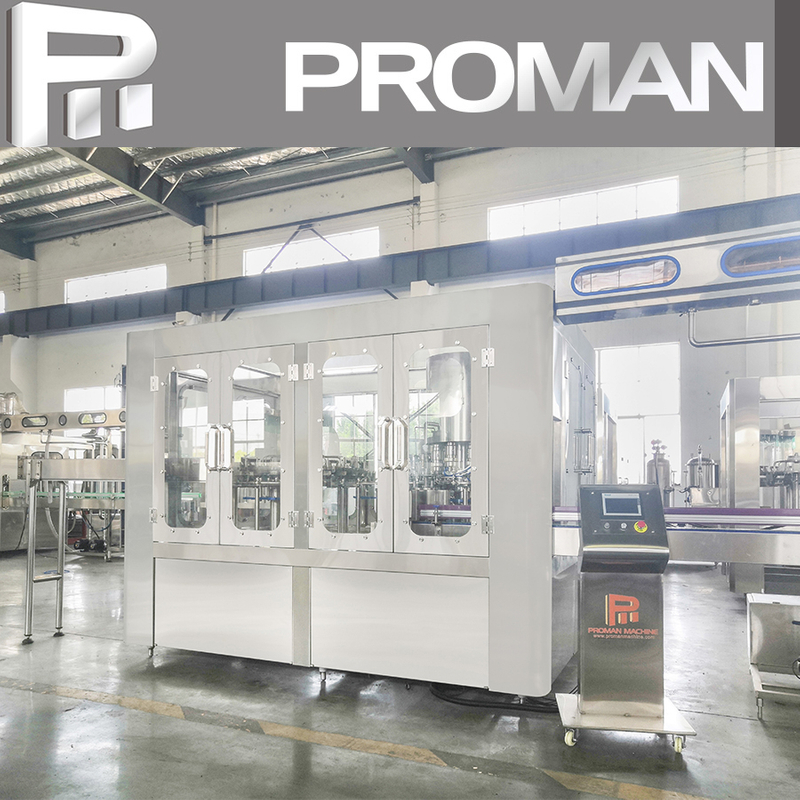 3 in 1 Automatic Drinking Sparkling Water Filling Machine Complete Mineral Water Bottling Plant ...